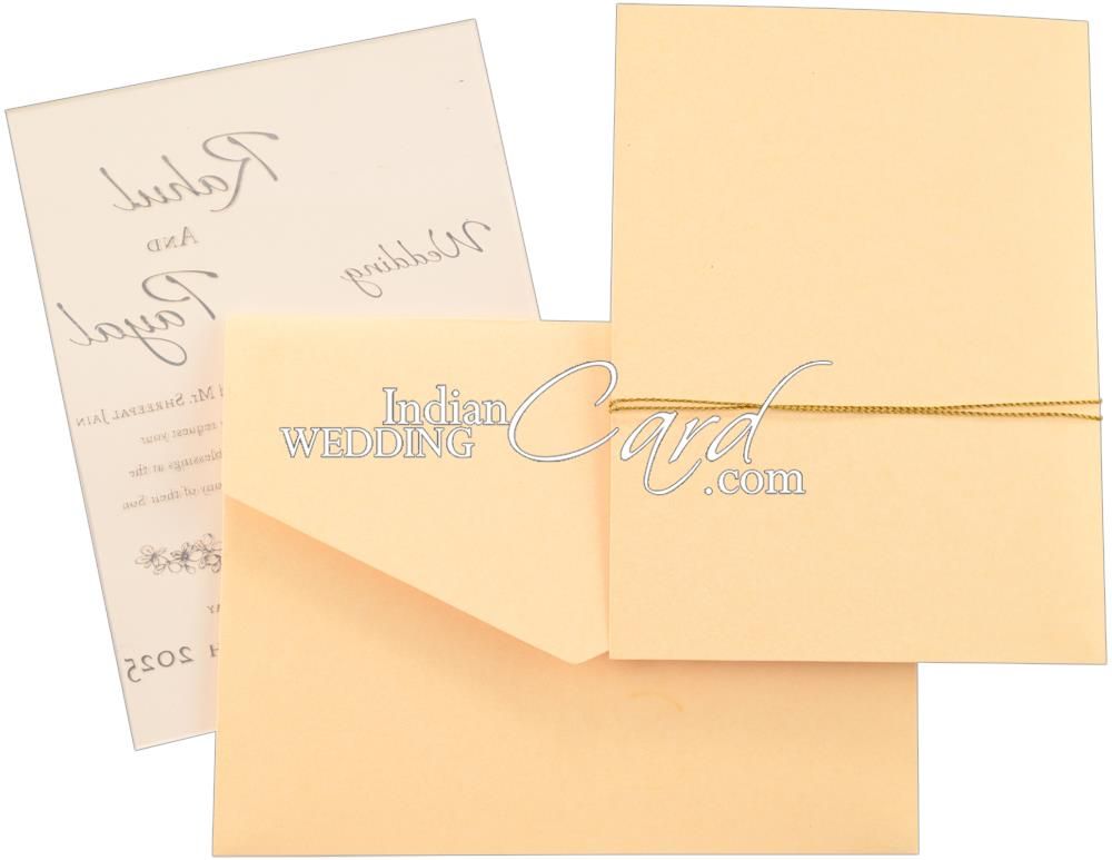 D-10866, Brown Color, Shimmery Finish Paper, Designer Multifaith ...
