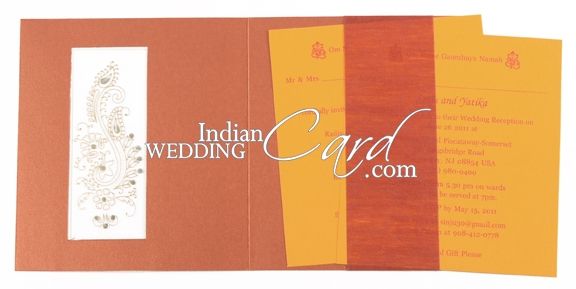 D-1197, Red Color, Shimmery Finish Paper, Small Size Cards, Light ...