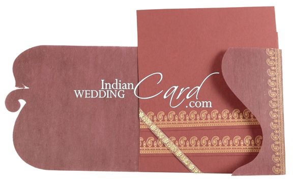 D-1506, Red Color, Ribbon Layered Cards, Designer Multifaith ...