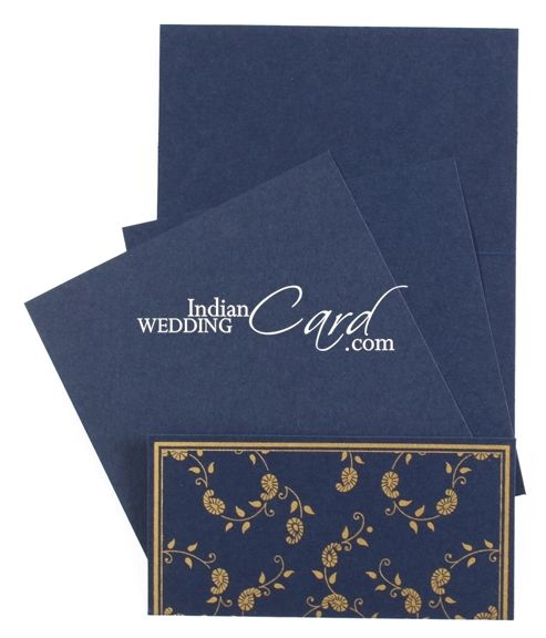 D-1999, Blue Color, Small Size Cards, Light Weight Cards, Designer ...