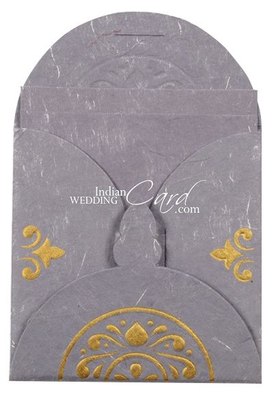 D-2367, Blue Color, Handmade Paper, Odd Shape Cards, Small Size Cards ...