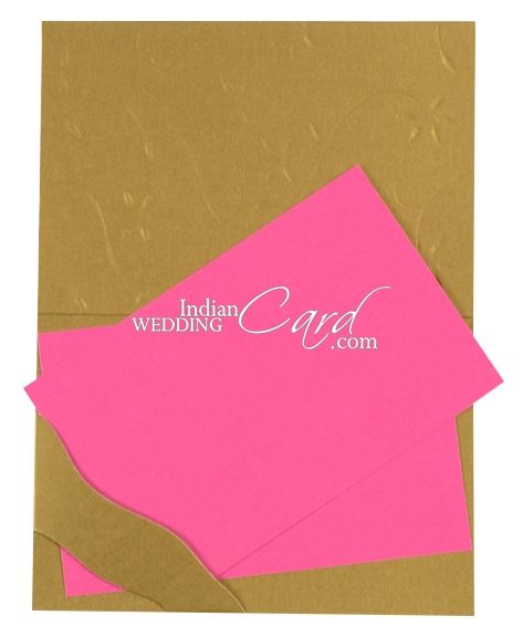 D-2743, Pink Color, Shimmery Finish Paper, Small Size Cards, Light ...