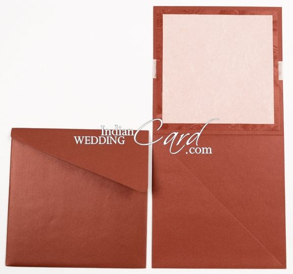 D-3485, Red Color, Shimmery Finish Paper, Ribbon Layered Cards ...