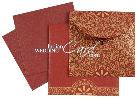 D-3656, Red Color, Shimmery Finish Paper, Handmade Paper, Light Weight ...