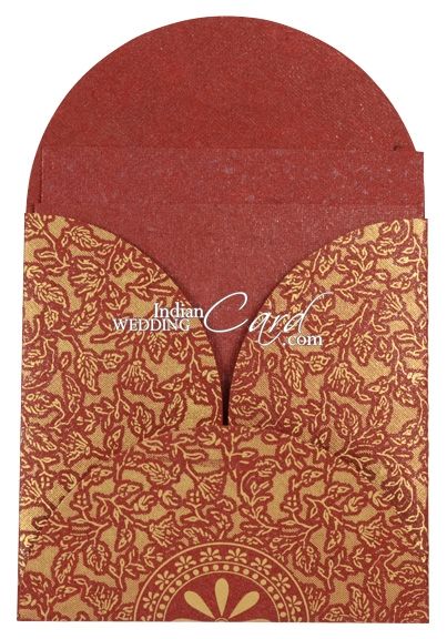 D-3656, Red Color, Shimmery Finish Paper, Handmade Paper, Light Weight ...