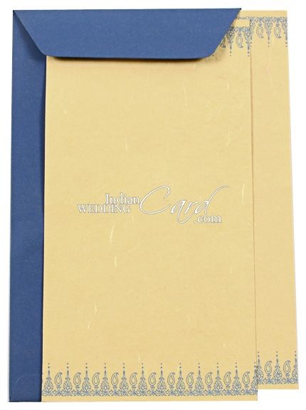 D-371, Sky Blue Color, Designer Multifaith Invitations, Anniversary ...