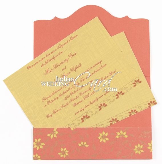 D-4076, Red Color, Shimmery Finish Paper, Small Size Cards, Light ...