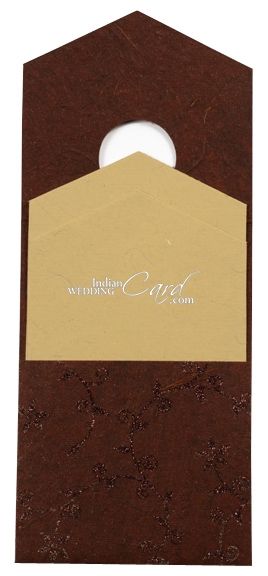 D-4573, Maroon Color, Handmade Paper, Small Size Cards, Designer ...