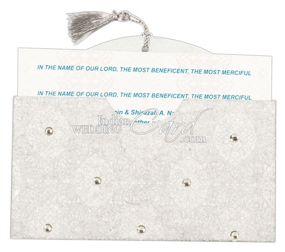 D-4748, Light Blue Color, Small Size Cards, Designer Multifaith ...