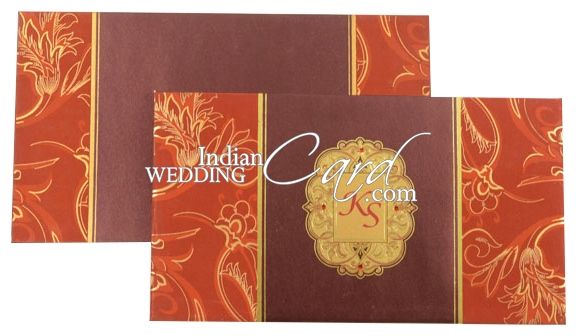 D-4958, Deep Maroon Color, Shimmery Finish Paper, Designer Multifaith ...