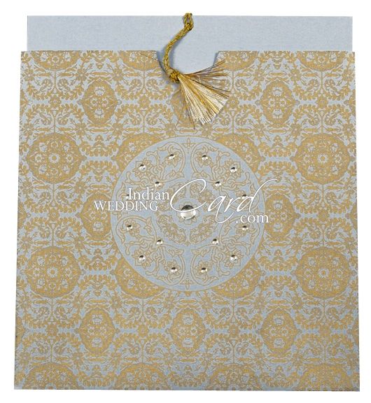 D-5067, Light Blue Color, Designer Multifaith Invitations.
