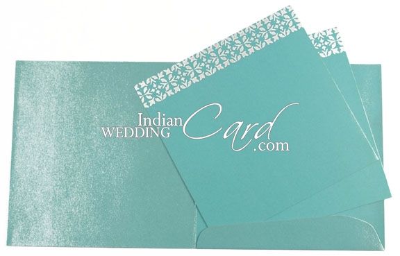 D-5240, Blue Color, Shimmery Finish Paper, Laser Cut Cards, Designer ...