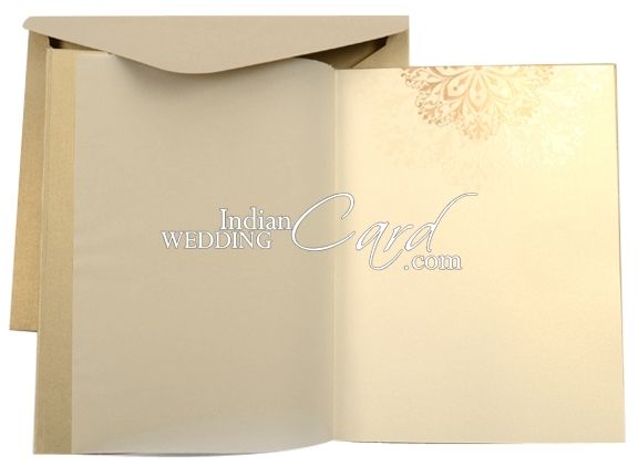D-5428, Gold Color, Shimmery Finish Paper, Designer Multifaith ...