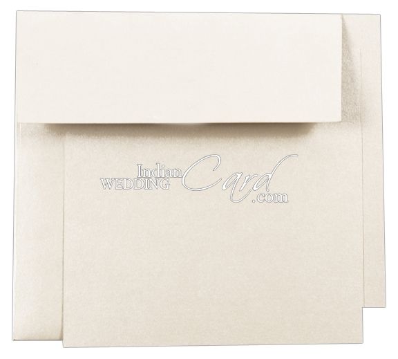 D-5584, Grey Color, Shimmery Finish Paper, Ribbon Layered Cards ...