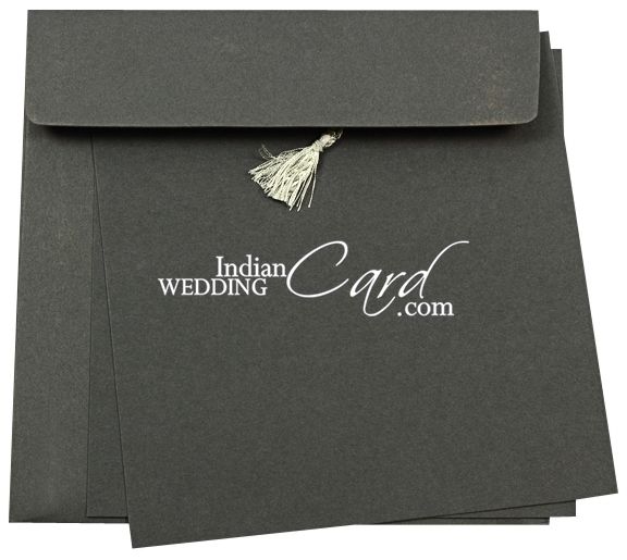 D-5959, Grey Color, Designer Multifaith Invitations.