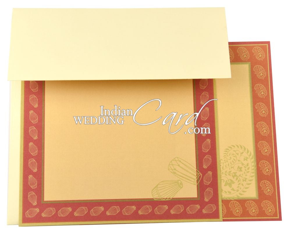 D-6849, Pink Color, Hindu Cards.