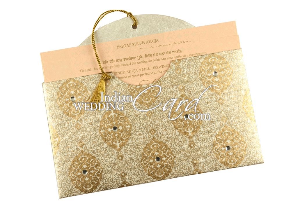 D-7070, White Color, Shimmery Finish Paper, Small Size Cards, Designer ...