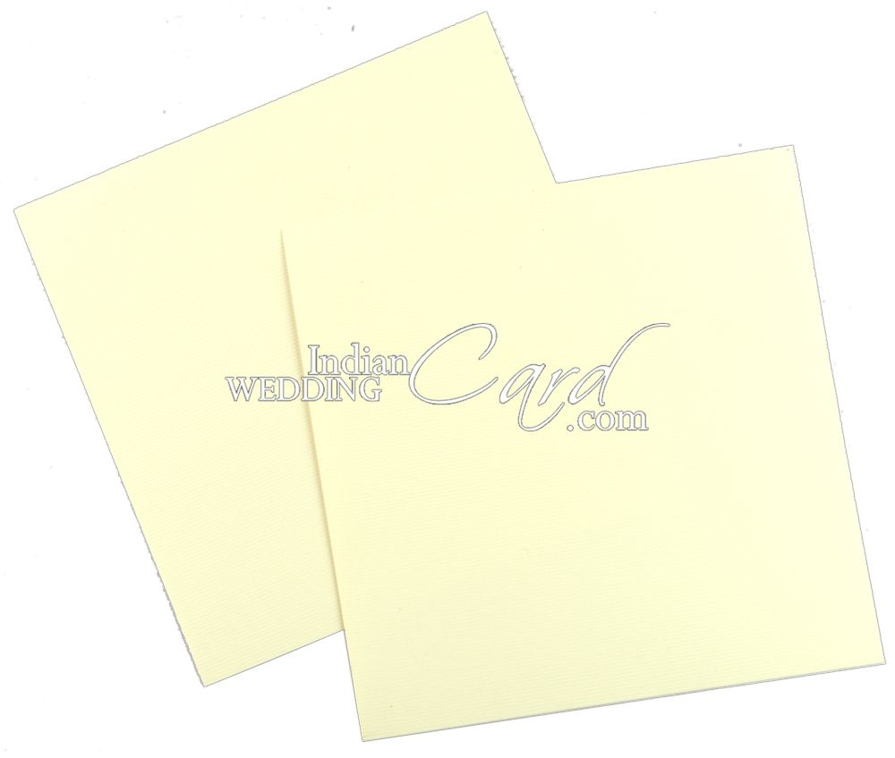 D-7208, Silver Color, Laser Cut Cards.