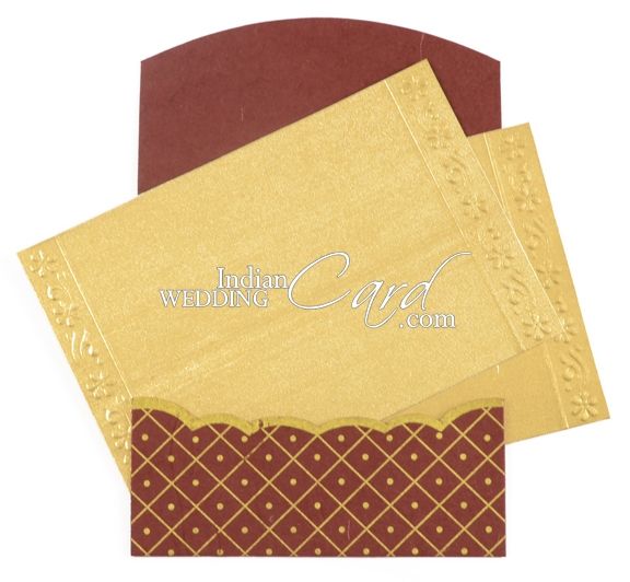 D-727, Red Color, Handmade Paper, Light Weight Cards, Designer ...