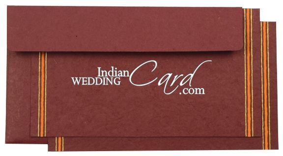 D-84, Red Color, Handmade Paper, Hindu Cards.