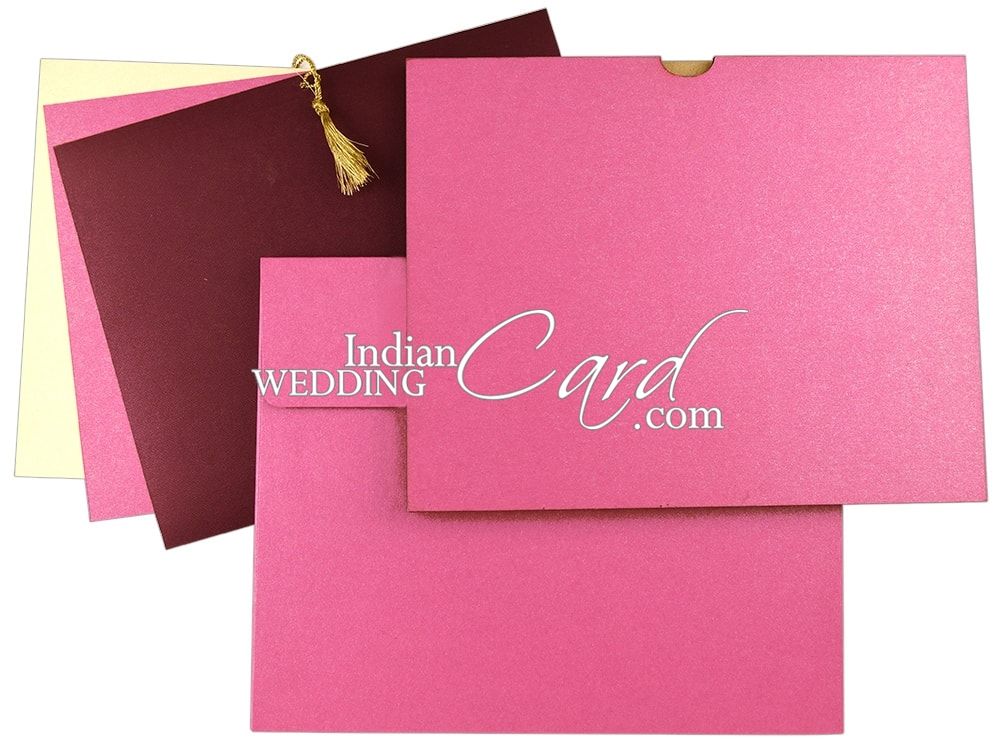 Photo Frame style Doli theme wedding card with Gift in laser cutting ...