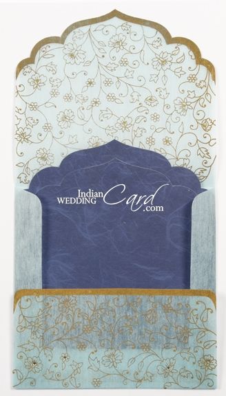D-876, Blue Color, Light Weight Cards.