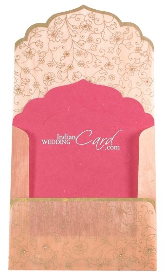 D-921, Pink Color, Light Weight Cards, Designer Multifaith Invitations ...