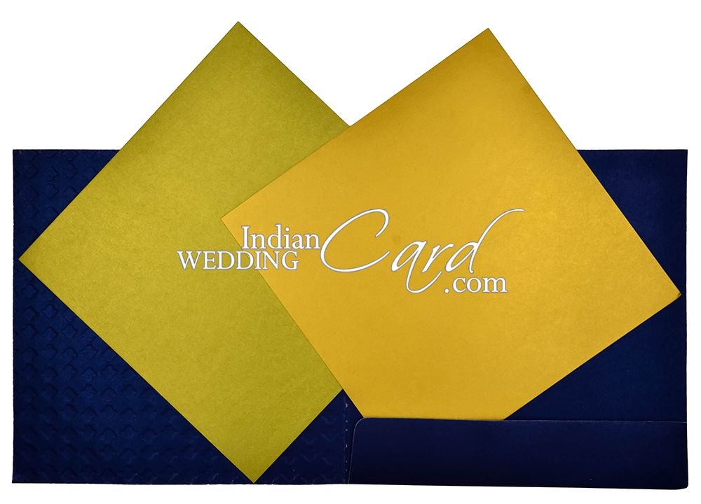 IWPC538, Blue Color, Shimmery Finish Paper.