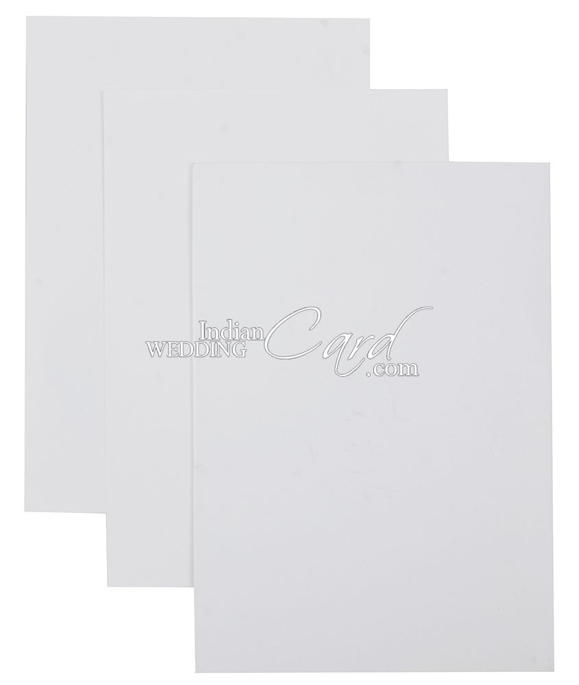 IWPC664, White Color, Shimmery Finish Paper.