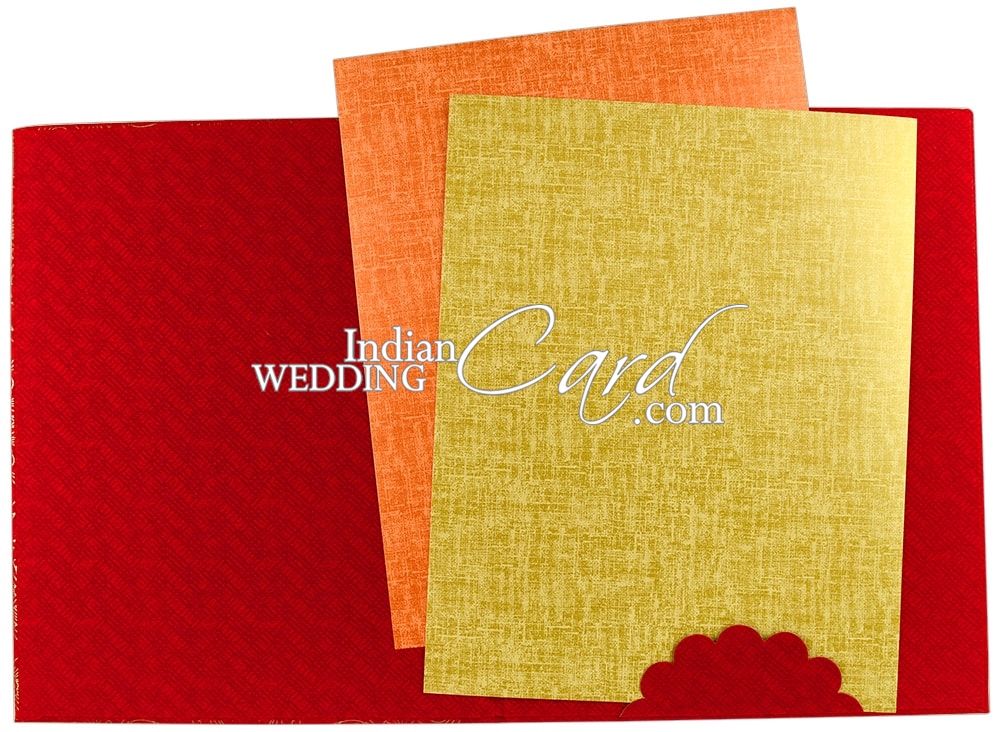 IWRA112, Red Color, Hindu Cards.