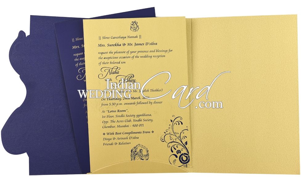 NDS53, Blue Color, Shimmery Finish Paper.