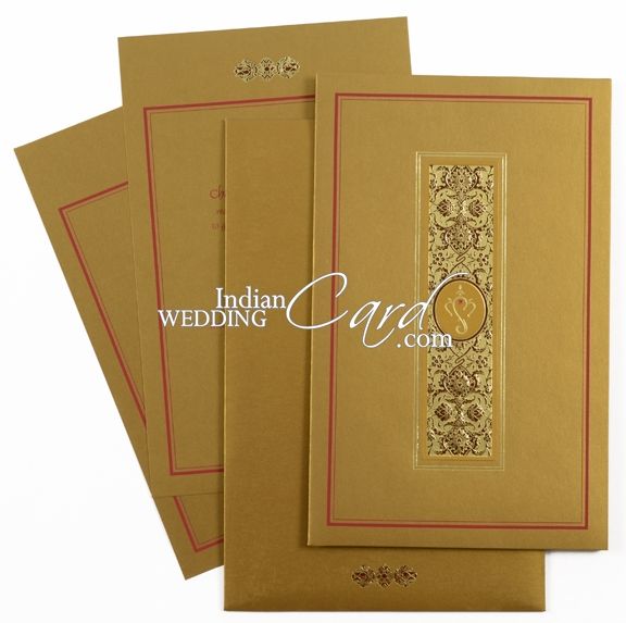 D-1518, Gold Color, Shimmery Finish Paper.