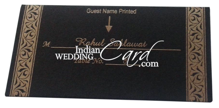 Table Invitations Cards, Indian Wedding Card-Tablecard1