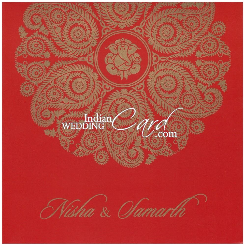 IWPC784, Red Color, Hindu Cards.