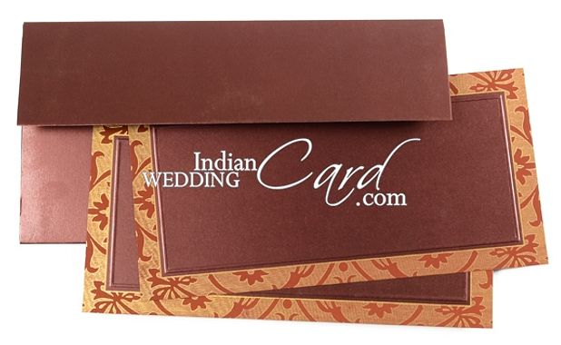 D-5036, Red Color, Shimmery Finish Paper, Laser Cut Cards, Hindu Cards.