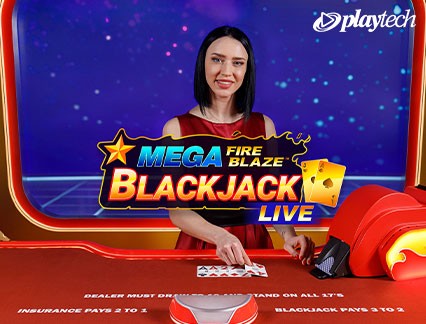 Mega Fire Blaze Blackjack - Hämta en välkomstbonus och spela här