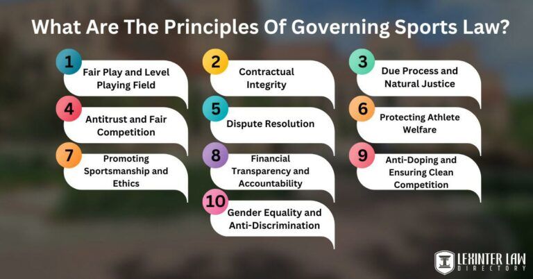 Sports Law: Understanding Regulations And Legal Issues In Sports - Lexinter