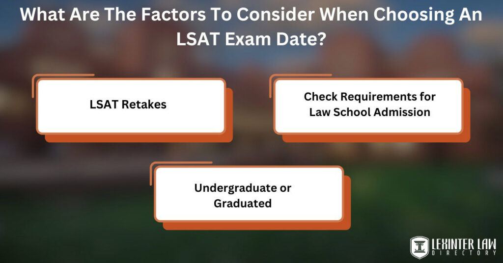 When To Take The LSAT? Factors And Dates - Lexinter