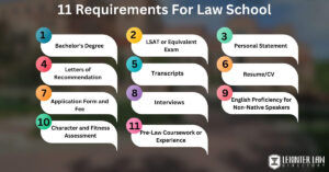 How To Get Into Law School (11 Requirements For Law School) - Lexinter