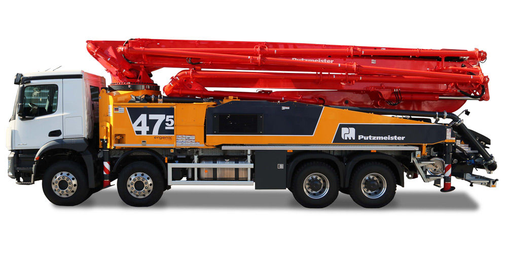 Putzmeister M47-5 Truck-Mounted Concrete Pump latest specifications ...