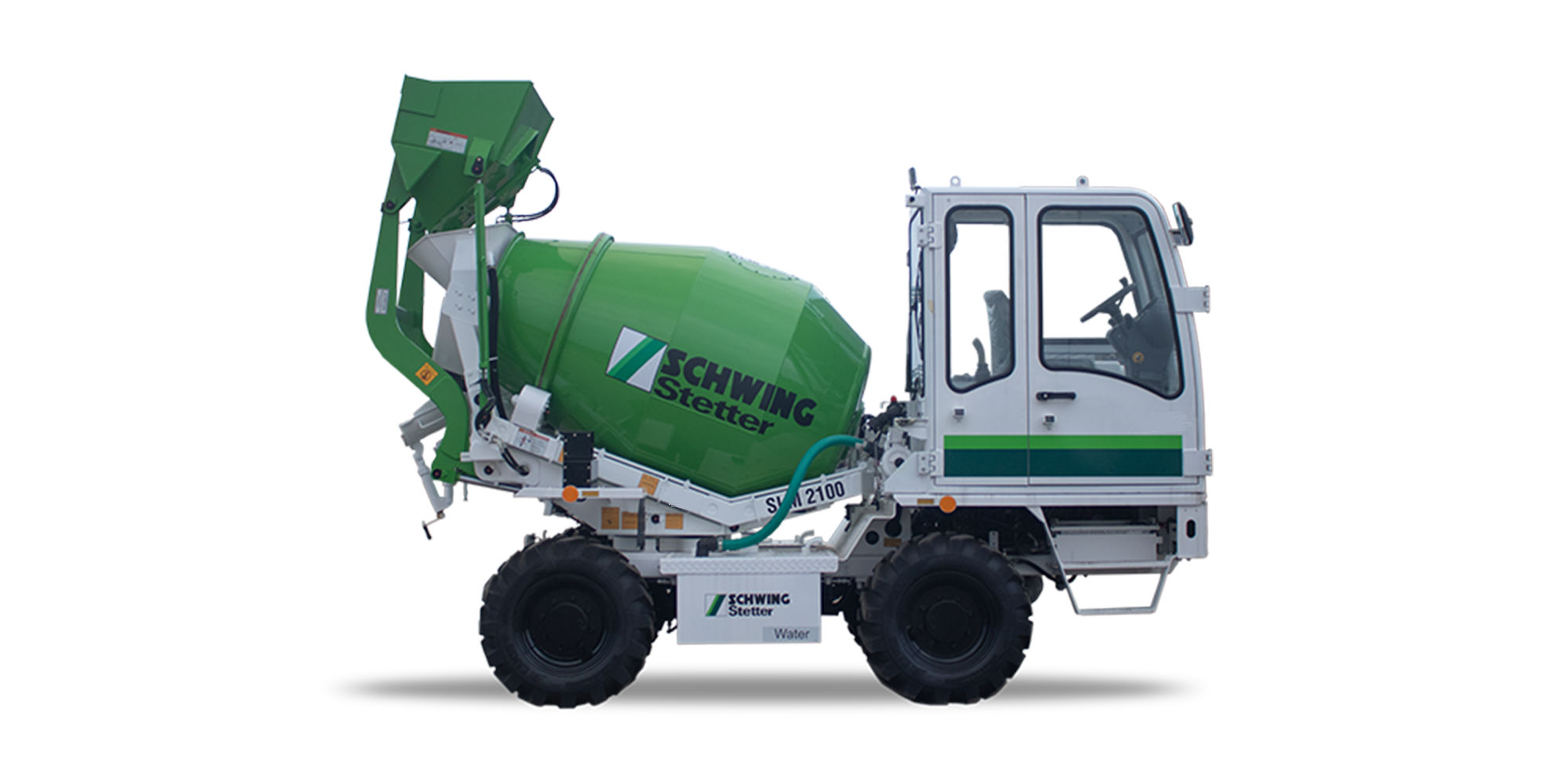 Schwing SLM 2100 Self Loading Concrete Mixer latest specifications ...