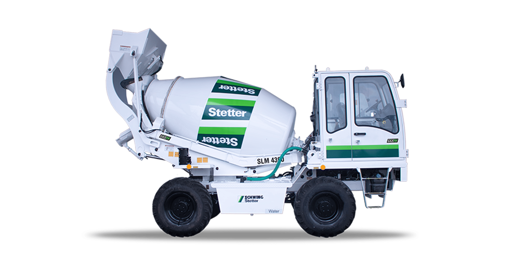Schwing SLM 4300 Self loading Concrete Mixer latest specifications ...
