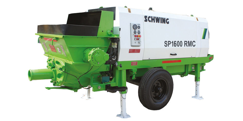 Schwing SP 1600 Stationary Concrete Pump latest specifications, Reviews ...