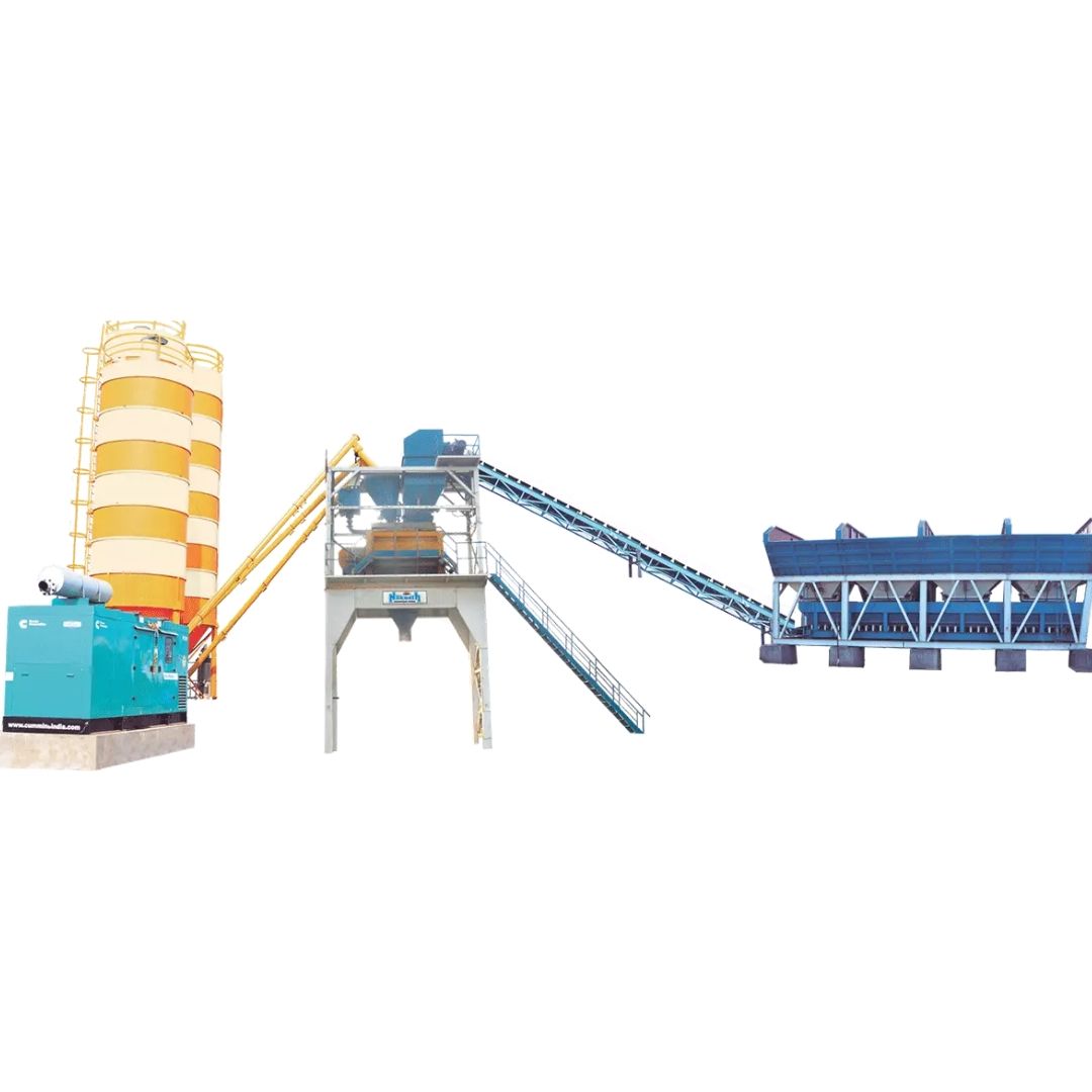 Nilkanth NE-75STS Stationary Concrete Batching Plant latest ...