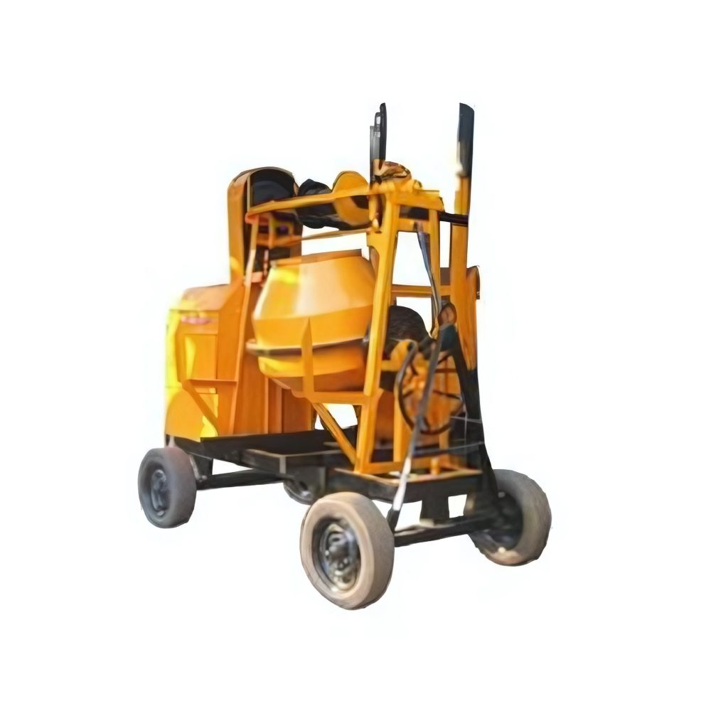 Buildtech 10/7 CFT Concrete Mixer Machine with Lift