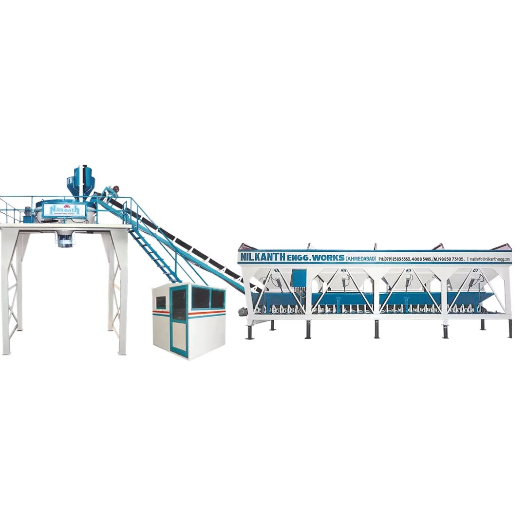 Nilkanth NE-30 SP Stationary Concrete Batching Plant latest ...