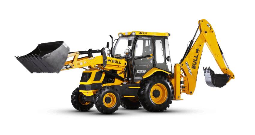 Bull SD76 - BS5 Supersmart Backhoe loader latest specifications ...