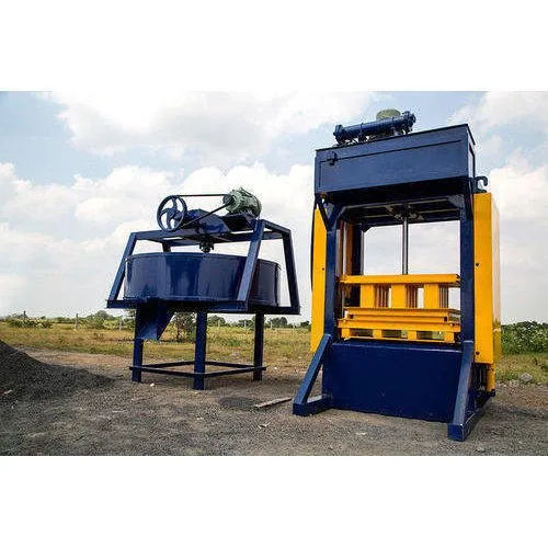 Fame Vibro Tech Manual Cement Brick Making Machine – 2000 Bricks/Hour ...