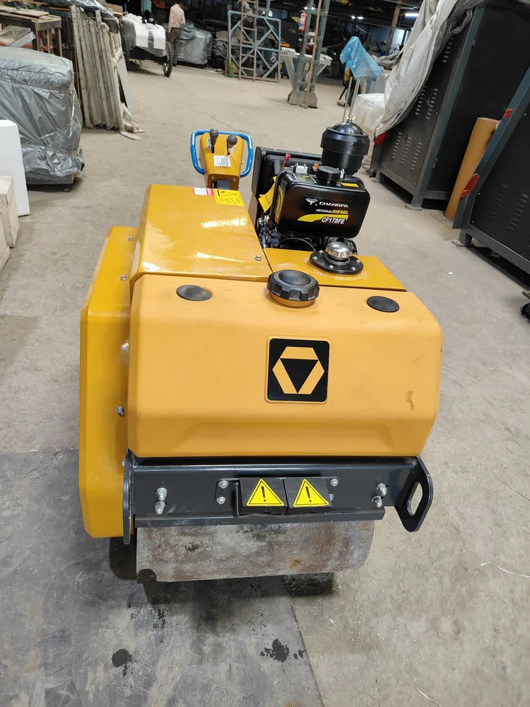 XCMG XMR 050 Walk Behind Roller – 600mm Drum | 10HP Engine | Hydraulic ...