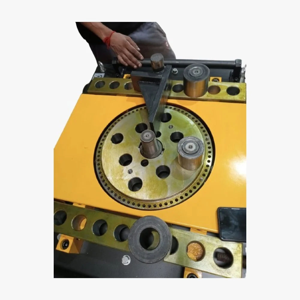 GW-42 Bar Bending Machine | 32mm Capacity, 360° Angle, 5HP Electric ...
